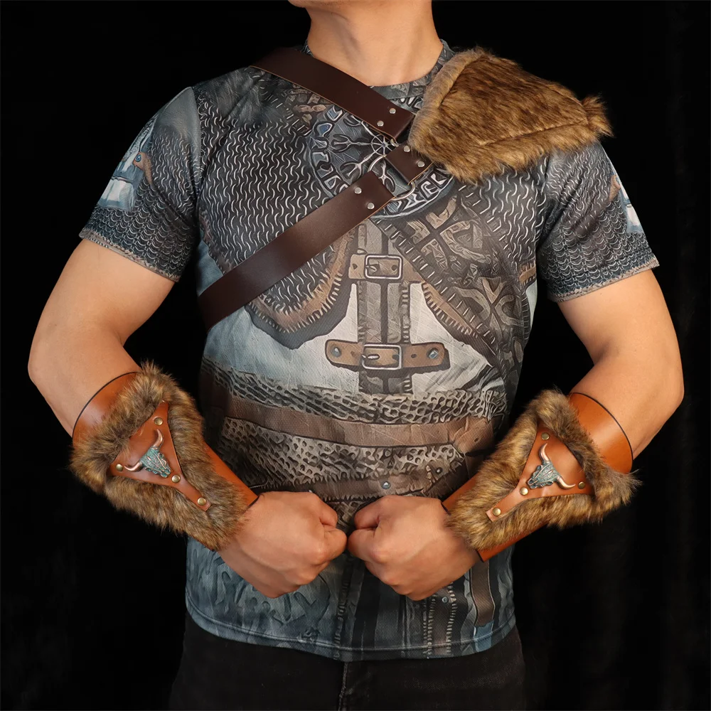 Halloween Props Medieval Warrior Women Armour Costume Cosplay LARP ...