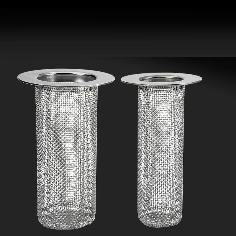 304 stainless steel filter tube sewer 30-100mmPVC pipe Kitchen ...