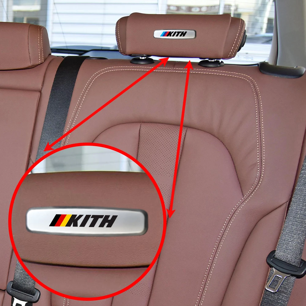 Car Metal Emblem Seat Stickers Auto Anti-kick Pad Floor Mat Badge For ...