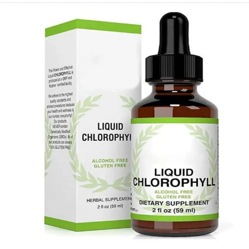 60ml-Chlorophyll-Essential-Oil-Liquid-Energy-Booster-For-Men-Women-Skin ...