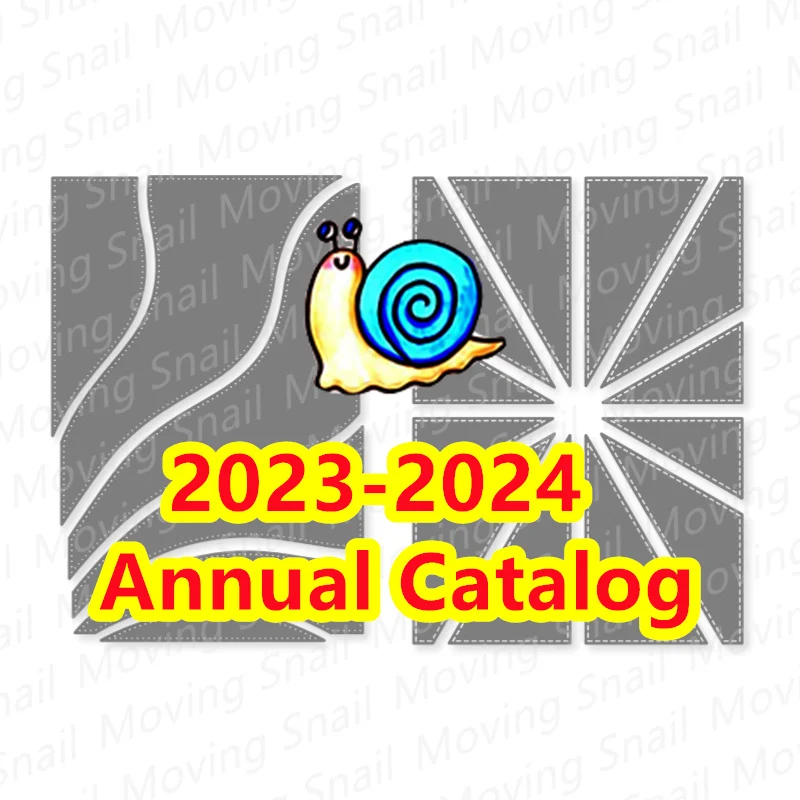May 2023 to April 2024 New Catalog Patchwork Pieces Metal Cutting Dies and Scrapbooking For ...