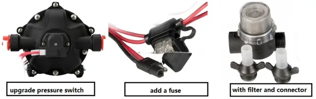 Smart Water 12 Pack 12V Variable Speed Smart Water Pump - 5.0 GPM, 70 ...