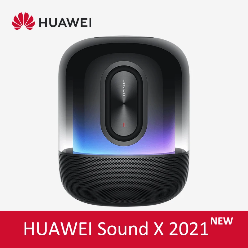 HUAWEI-Alto-falante-Bluetooth-Som-X-HarmonyOS-2-Som-Devialet-Original ...