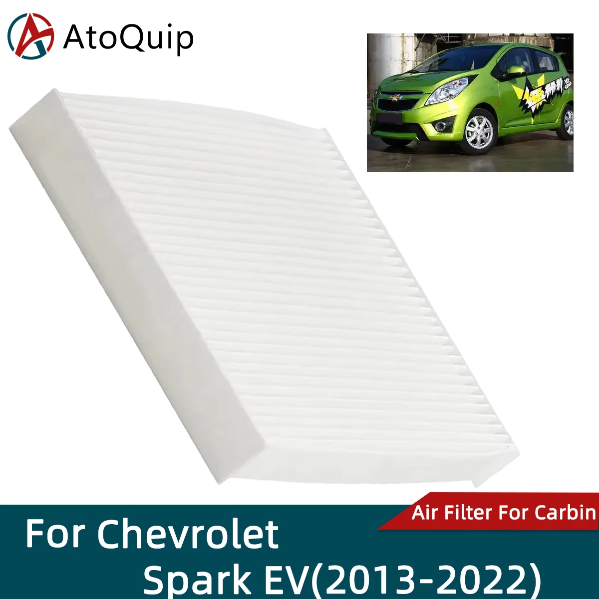 Car Cabin Air Filter for Chevrolet Spark EV Filters Carbon Fiber ...