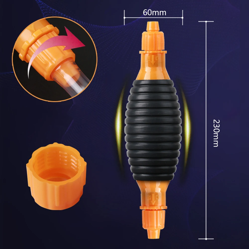New-Update-Universal-Car-Portable-Manual-Fuel-Pump-Transfer-Hand-Primer ...