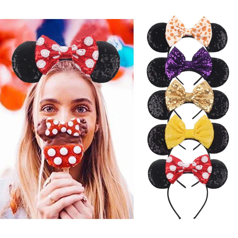 Disney-banda-para-el-pelo-de-Mickey-Mouse-para-ni-a-accesorio-para-el ...