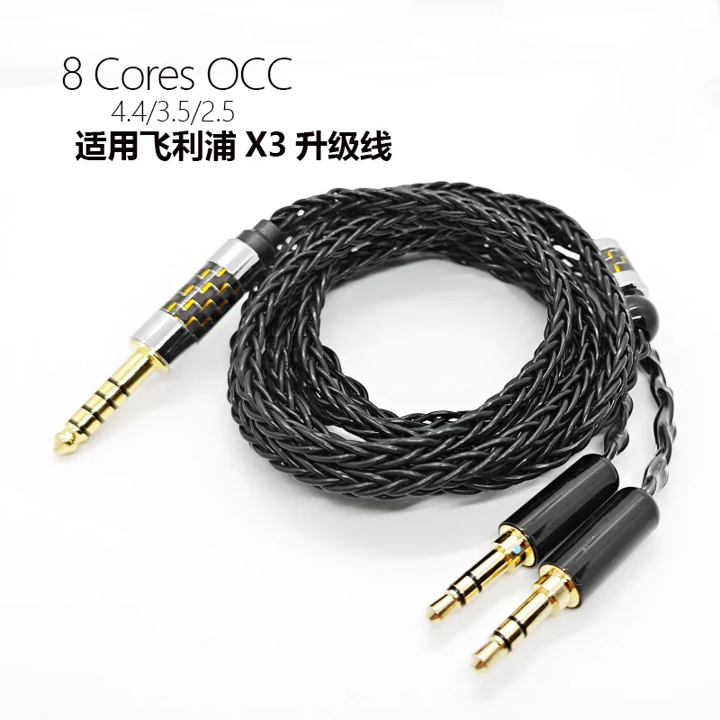 Philips cable fidelio x3, auriculares 4,4 2,5 Balance OCC plateado ...