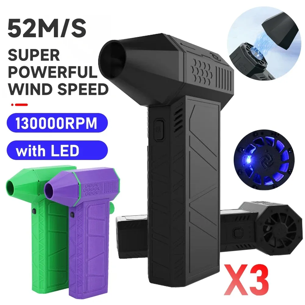 3nd-Generation-X3-Violent-Blower-Mini-Turbo-Jet-Fan-Handheld-Brushless ...