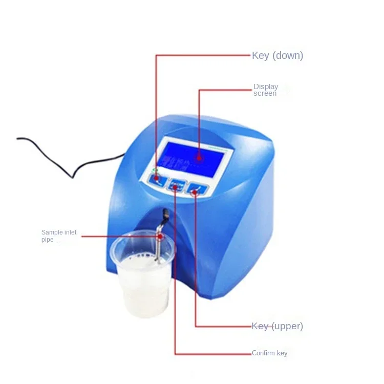 Milk composition analyzer fat protein ash water addition rate lactose ...
