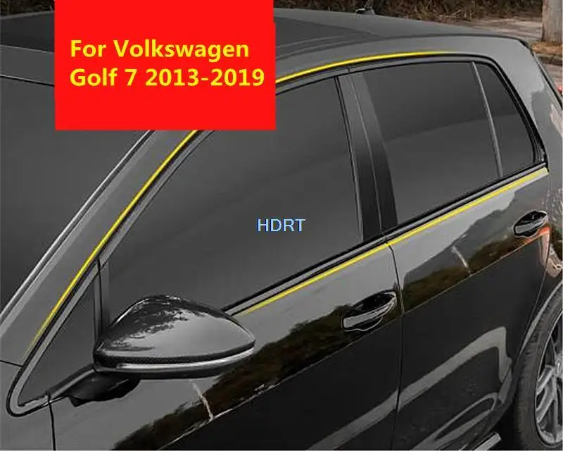 Car Styling Window Moulding B Pillar Decorative Sticker For Volkswagen ...