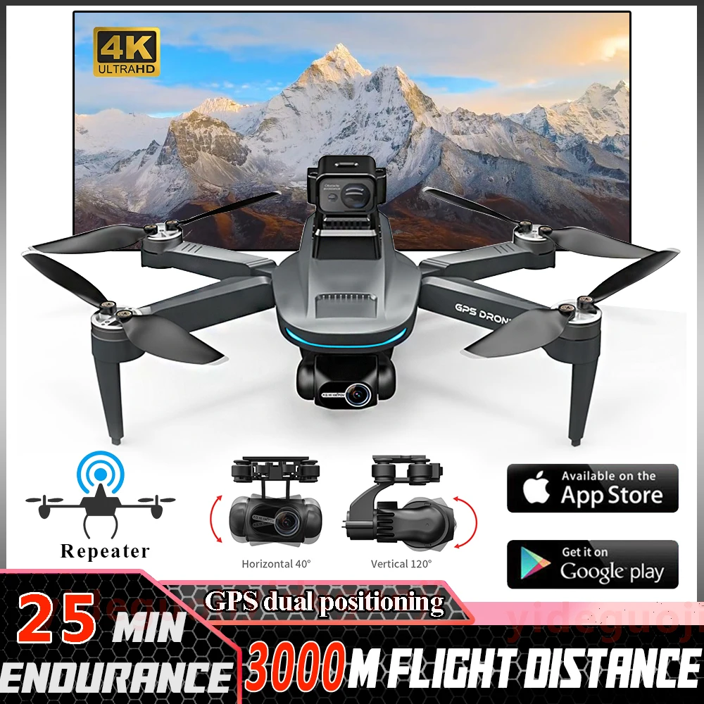 L200-PRO-MAX-Professional-Drone-GPS-WIFI-8K-HD-Aerial-Camera-FPV-2-Axis ...