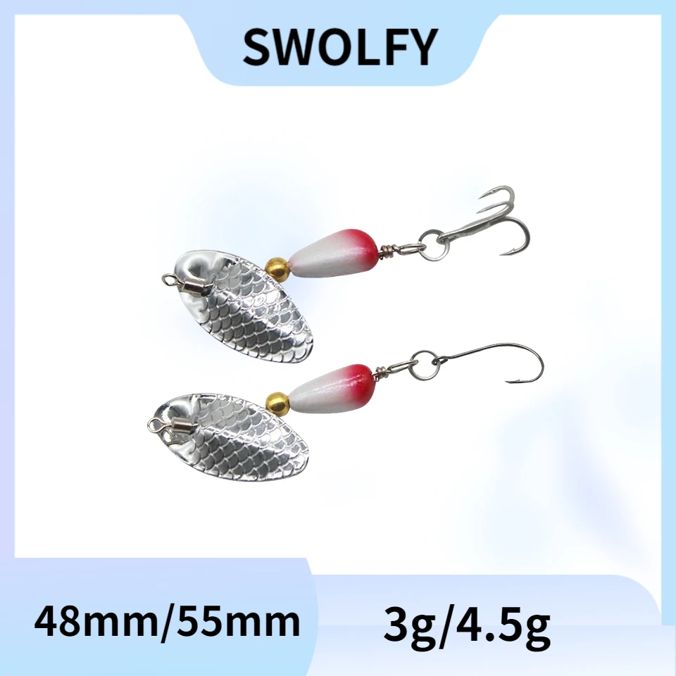 1PCS-Spoon-Spinner-Bait-3g-4-5g-Metal-Bait-Artificial-Wobblers ...