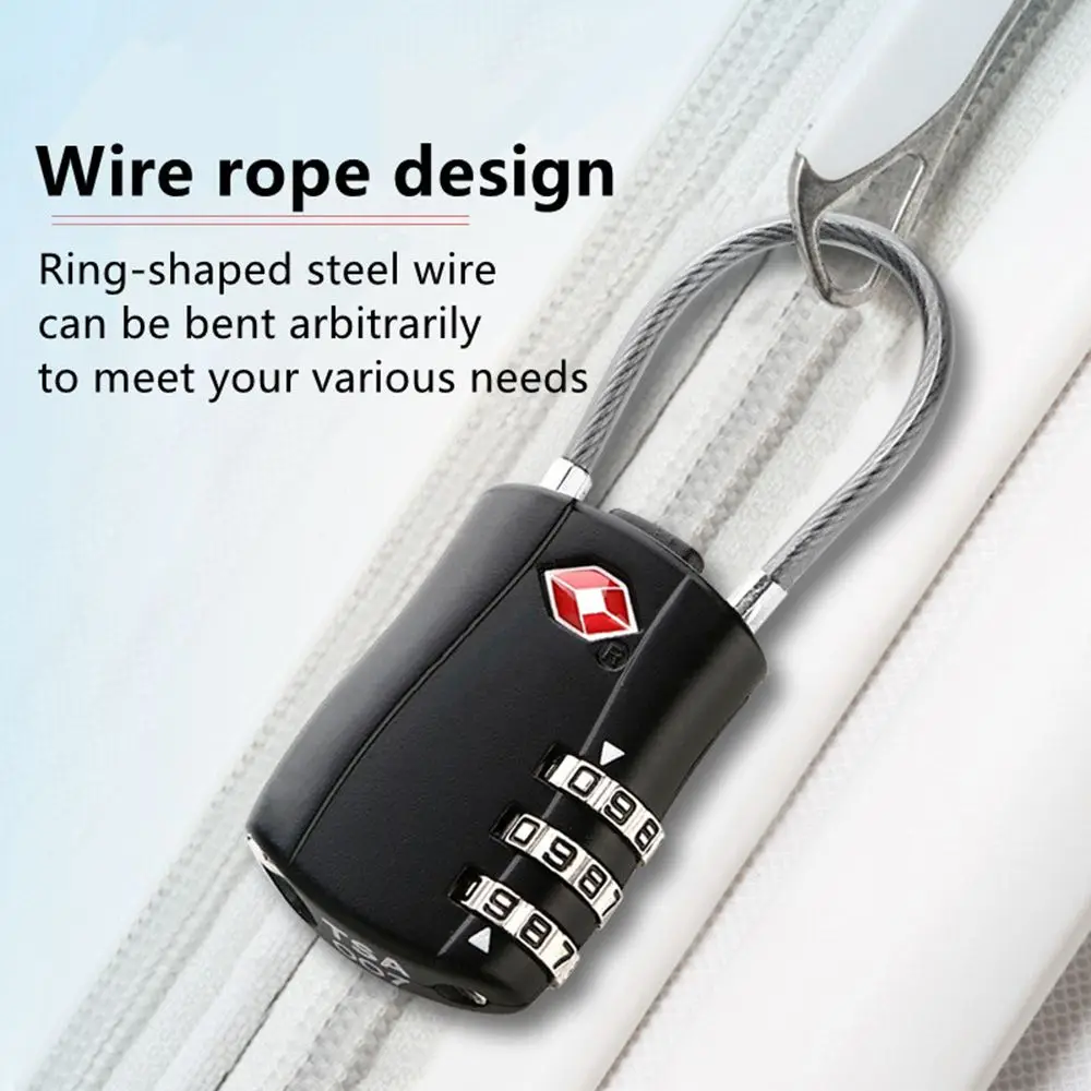 Multi-purpose-TSA-Customs-Luggage-Lock-Suitcase-Backpack-Password-Lock ...