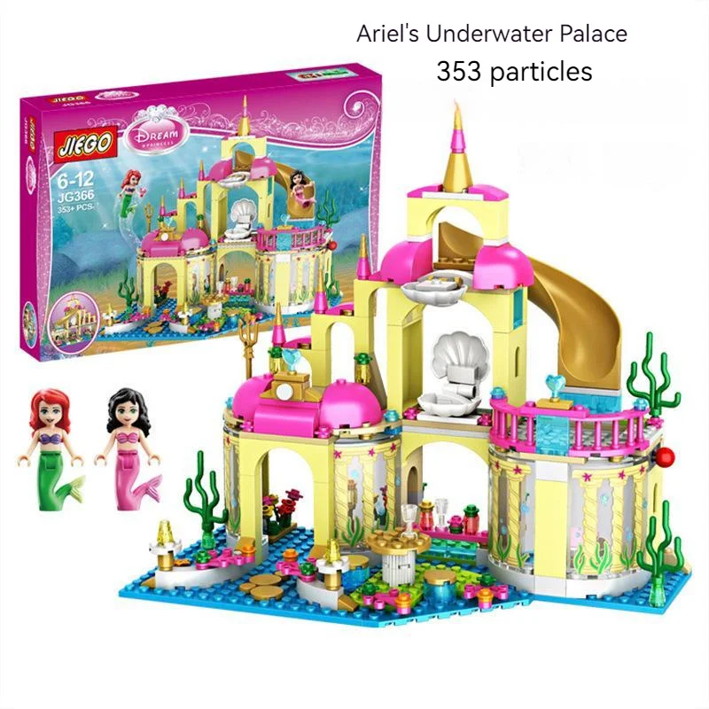353/402 Pieces Disney The Little Mermaid Ariel Princess Underwater ...