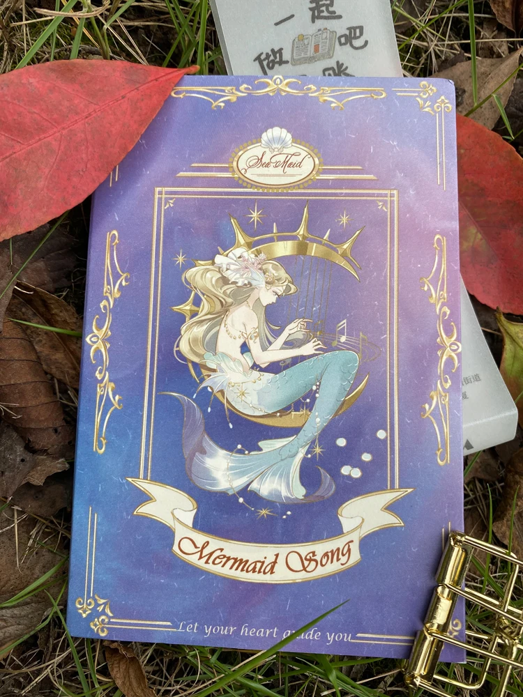 Vintage-Mermaid-Notebook-Exquisite-Portable-Writing-Book-for-Diary ...