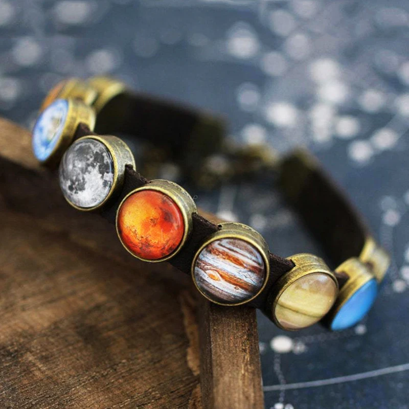 Pulseira-noite-estrelada-luminosa-para-homens-e-mulheres-gal-xia-do ...