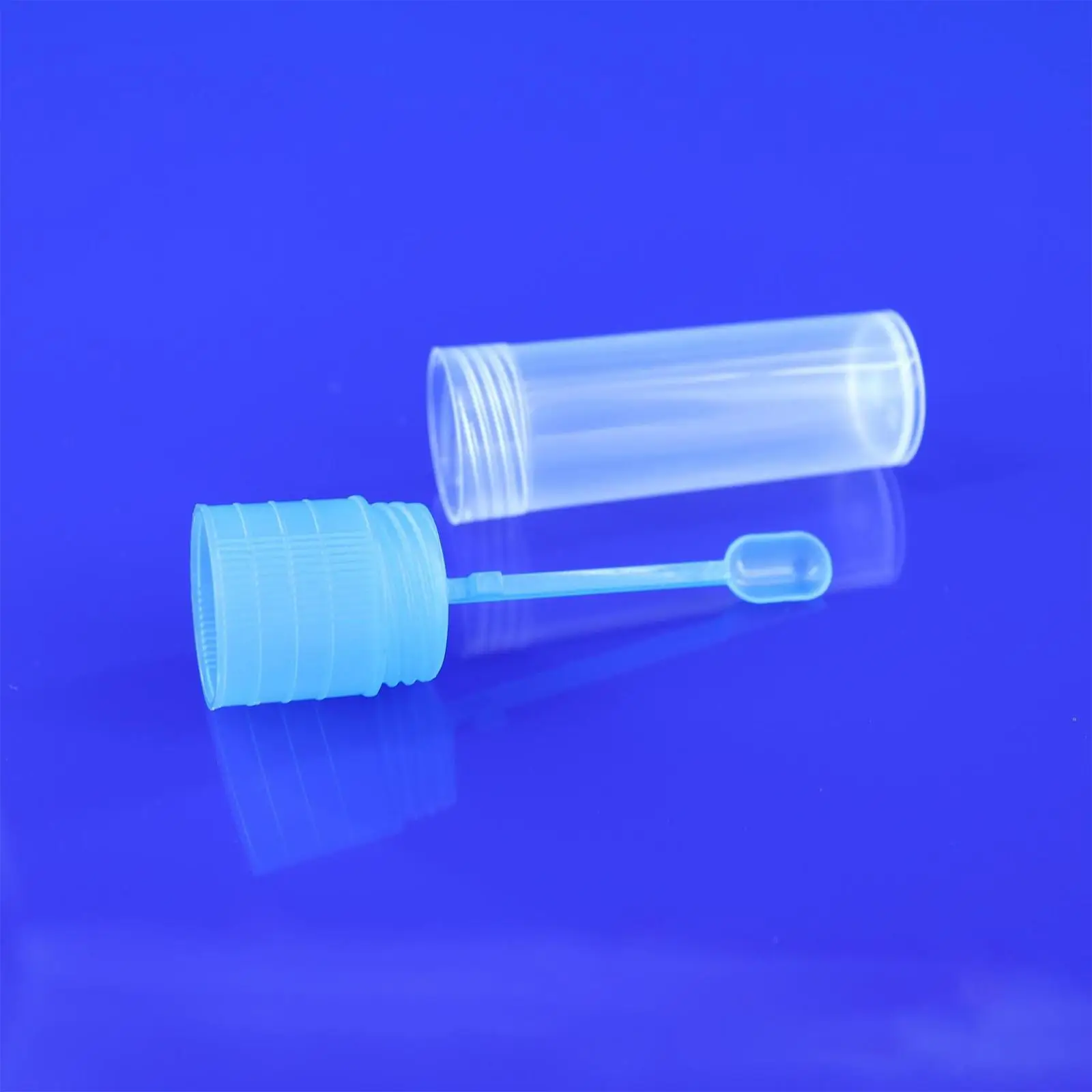 20Pcs Fecal Collection Containers 15 ml Screw Hat Sterile Sample ...
