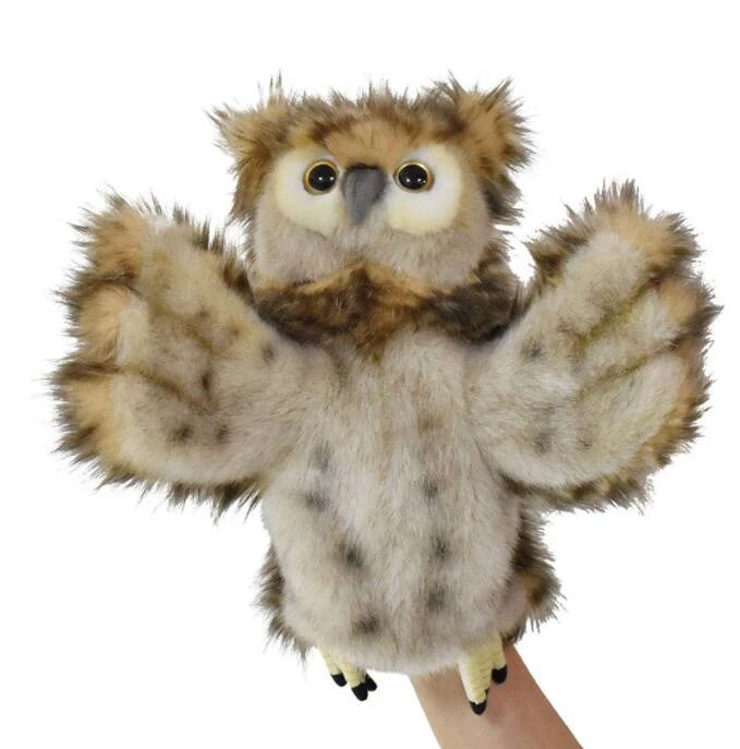 Puppet Birds Hand Puppet | Owl Plush Toy Owl | Hand Puppets Owl ...