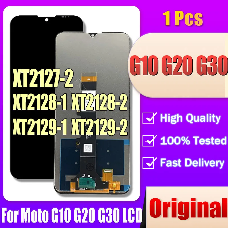 6.5" Original For Motorola MOTO G10 LCD Display Touch Screen Digitizer ...