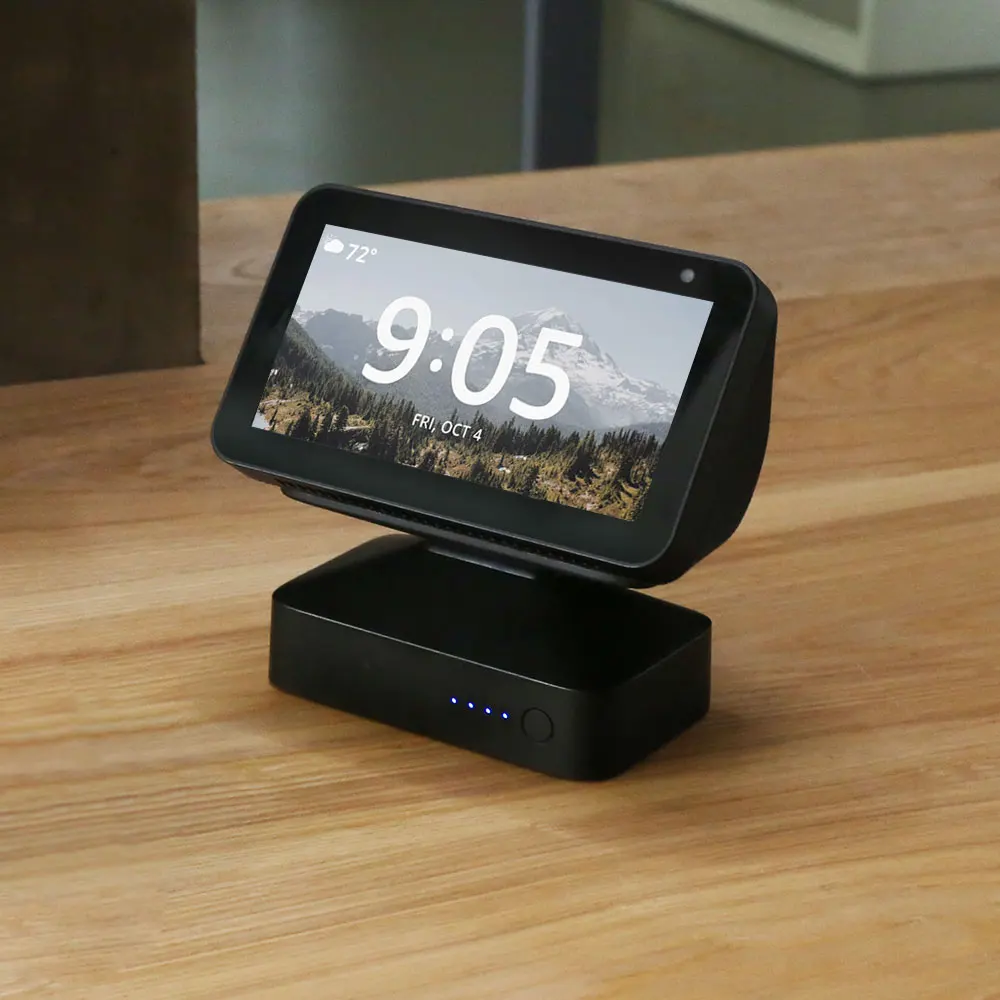 GGMM Base de batería para Amazon Alexa Echo Show 5, pantalla ...
