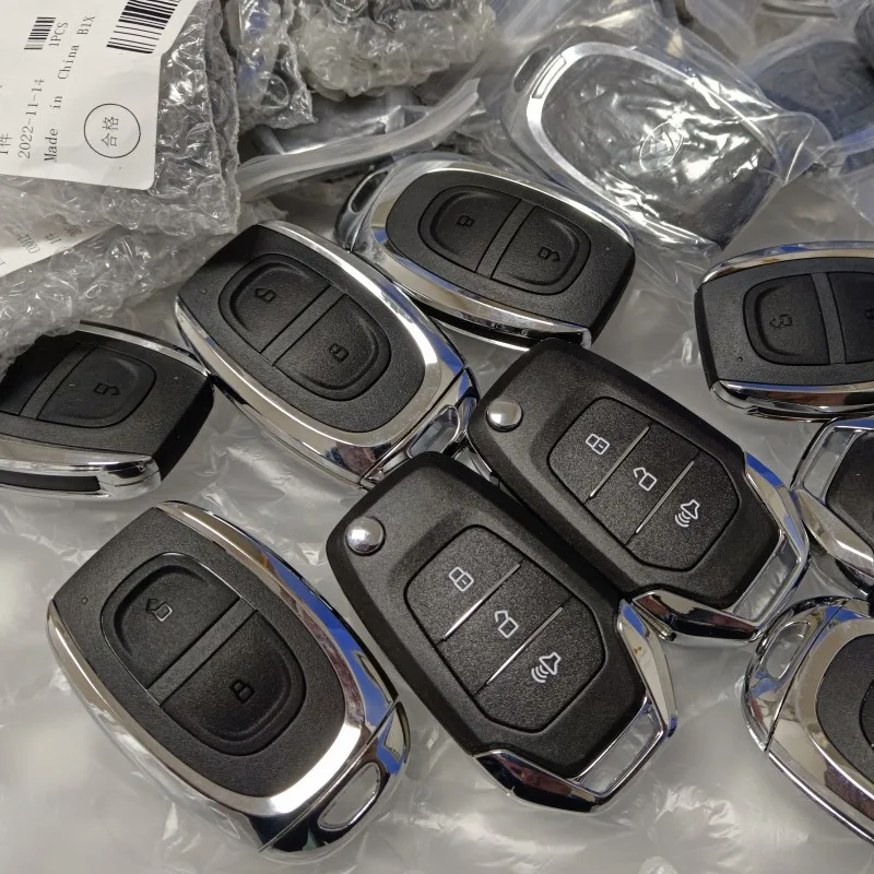 Original Smart Car Key Remote Keyless 433Mhz With ID47 Chip For SAIC ...