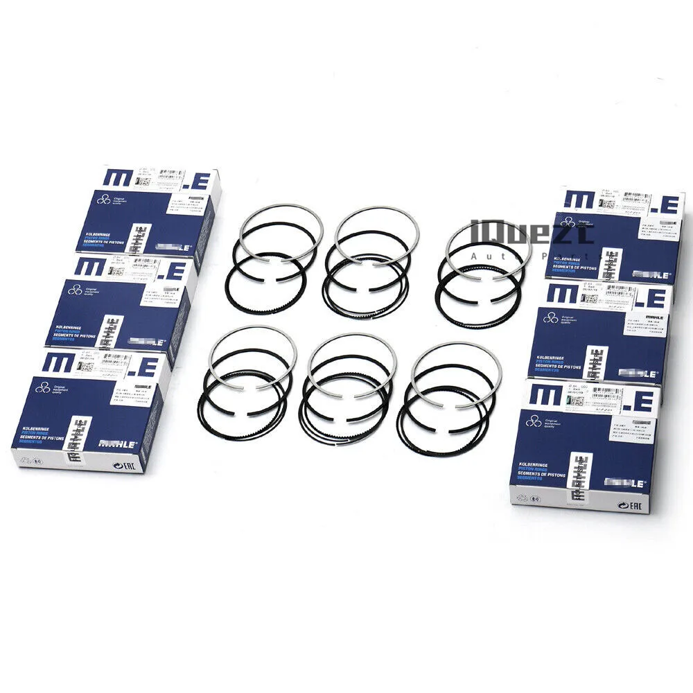 6x Piston Rings Set Repair Kit 11257577586 Φ84mm for BMW N54B30 E90 E92 ...