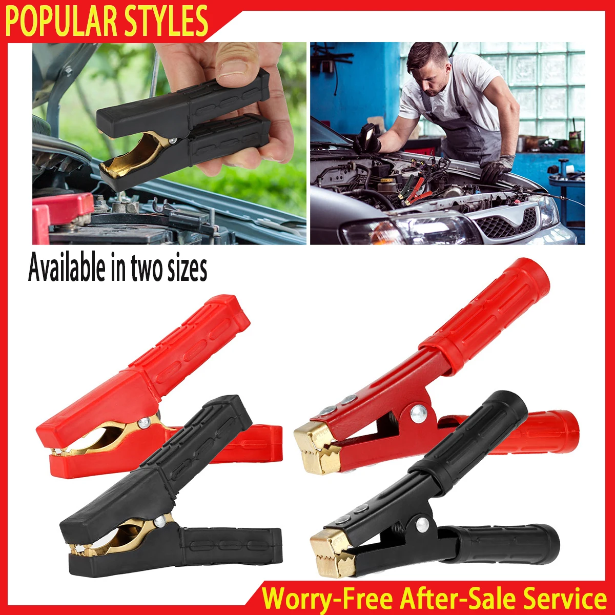 500-1000-Amp-Pure-Copper-Battery-Clip-Alligator-Clip-Heavy-Duty-Jumper ...