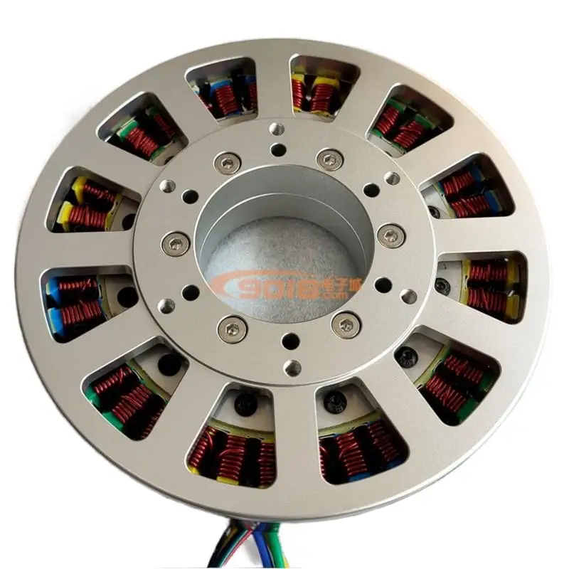 12410-Hollow-Shaft-600W-Permanent-Magnet-Brushless-DC-Motor-Low-speed ...