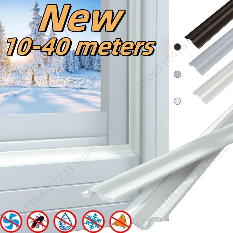 10m-40m Sliding Type Window Sealing Strip Door Window Seam Self ...