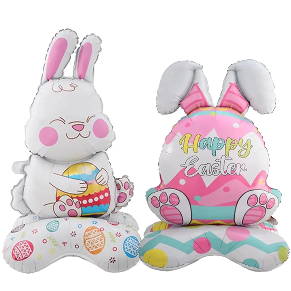 Easter-Cute-Bunny-Balloons-White-Rabbit-Balloon-Easter-Foil-Balloon ...