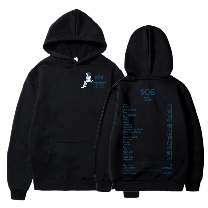 New-SZA-Good-Days-Graphic-Hoodie-SOS-New-Music-Album-Vintage-Sweatshirt ...