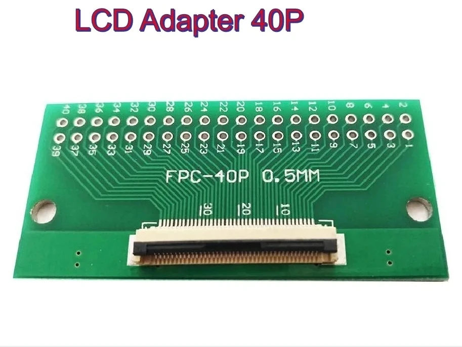 Conector-capacitivo-do-adaptador-do-visor-do-LCD-do-toque-uso-para-40 ...