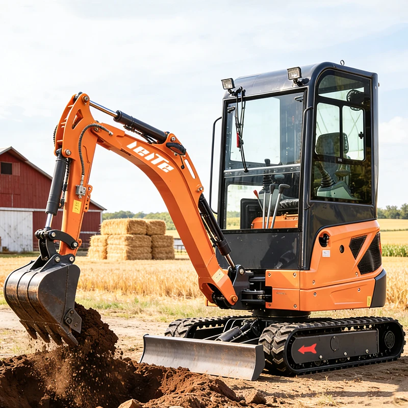 Multi-functional 1.8 Ton Mini Excavator Fast Delivery Crawler Digger ...