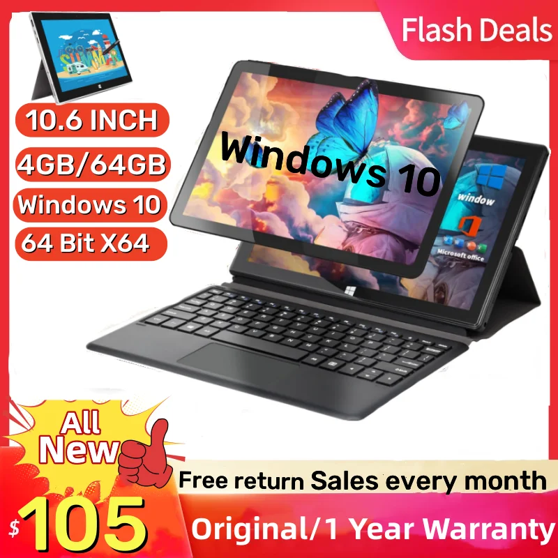 Big-Sales-10-6-INCH-Windows-10-Tablet-PC-4GB-RAM-64GB-ROM-5SE-Dual ...