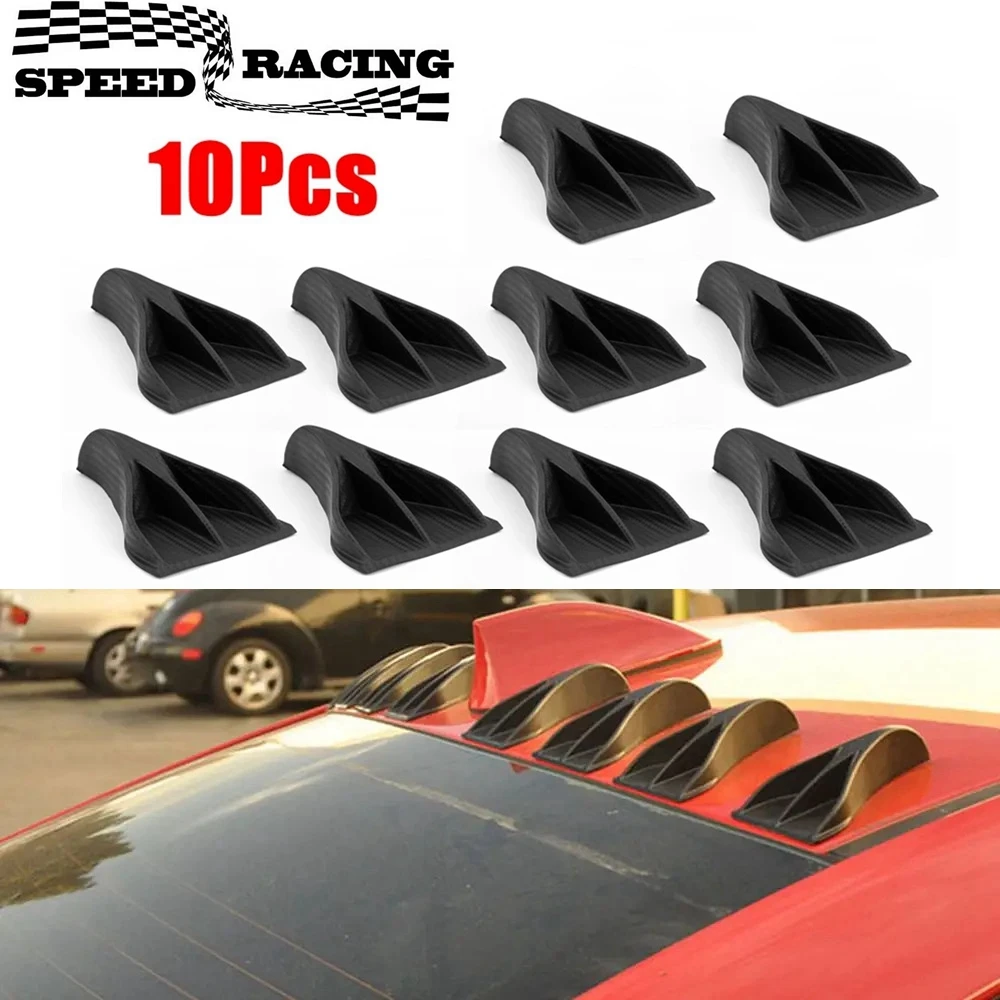 10Pcs-Universal-Car-Roof-Shark-Fins-Spoiler-Diffuser-Vortex-Generator ...