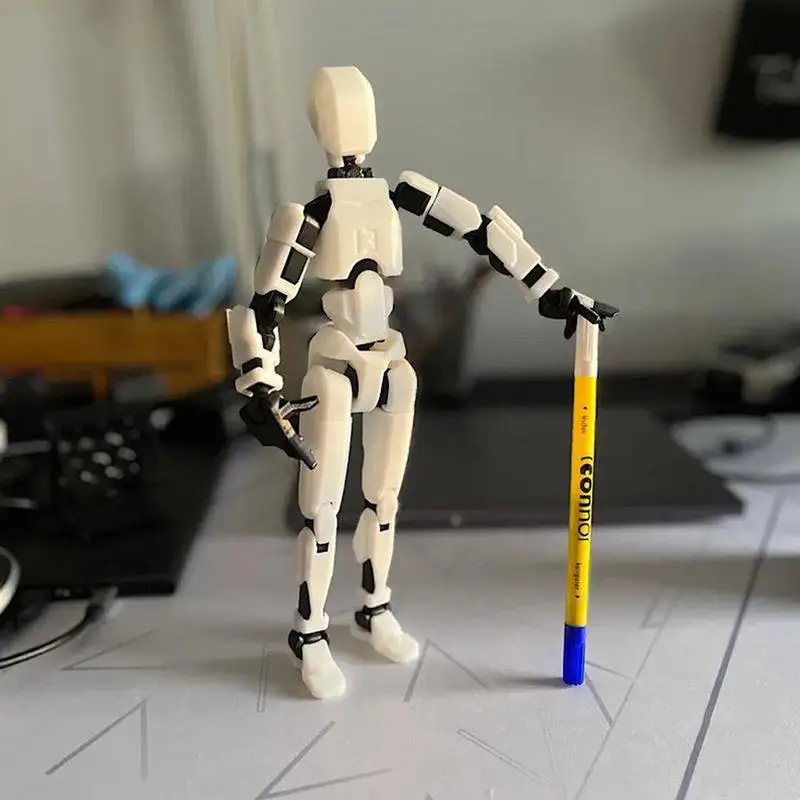 3D-Printed-Action-Figure-Multi-articular-Robot-Arm-Mannequin-Moveable ...