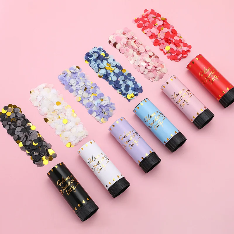 10pcs-Pack-Party-Popper-Colored-Confetti-Handheld-Cheerup-Wedding ...