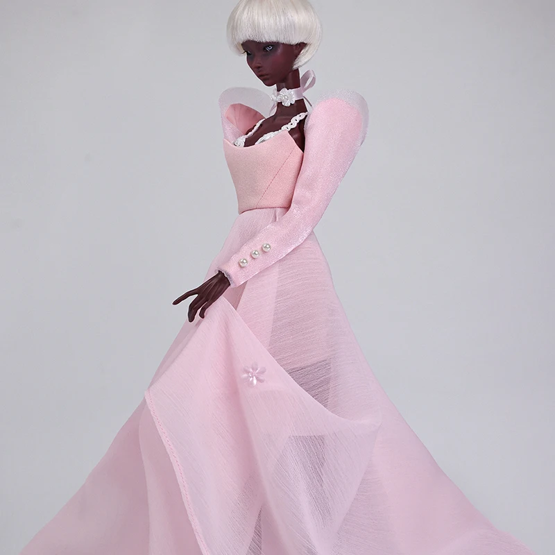 Kate BJD Doll 1/4 ShugaFairy Tan Skin Color Fullset Pink Outfit High ...