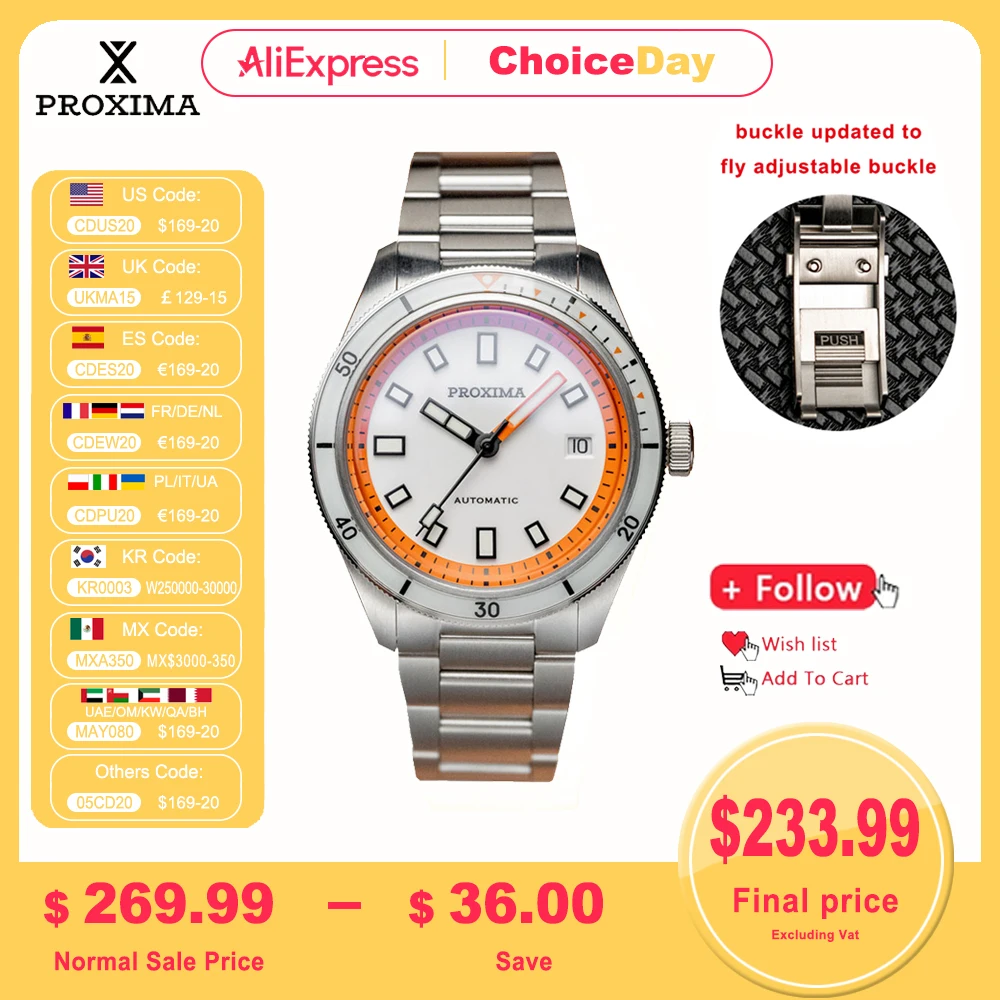 Proxima-PX1703-Luxury-Diver-Watch-Business-Waterproof-Male-Clock-PT5000 ...