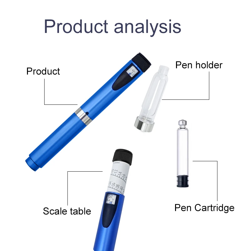 Popular Design Metal Reusable Injection Pen V2 Weight Loss V1 V2 60U ...
