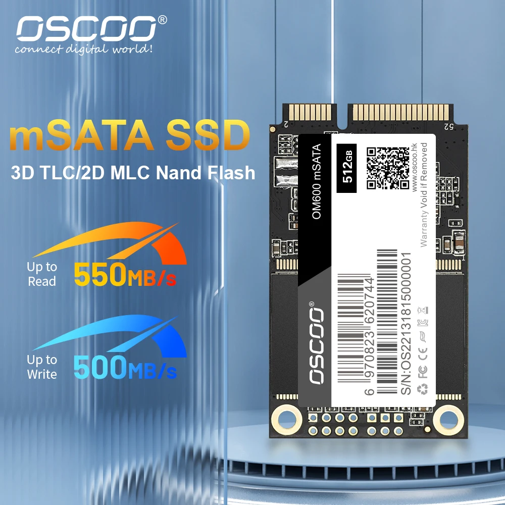 OSCOO-mSATA-SSD-SATA3-16GB-32GB-64GB-128GB-256GB-512GB-1TB-HD-Solid ...