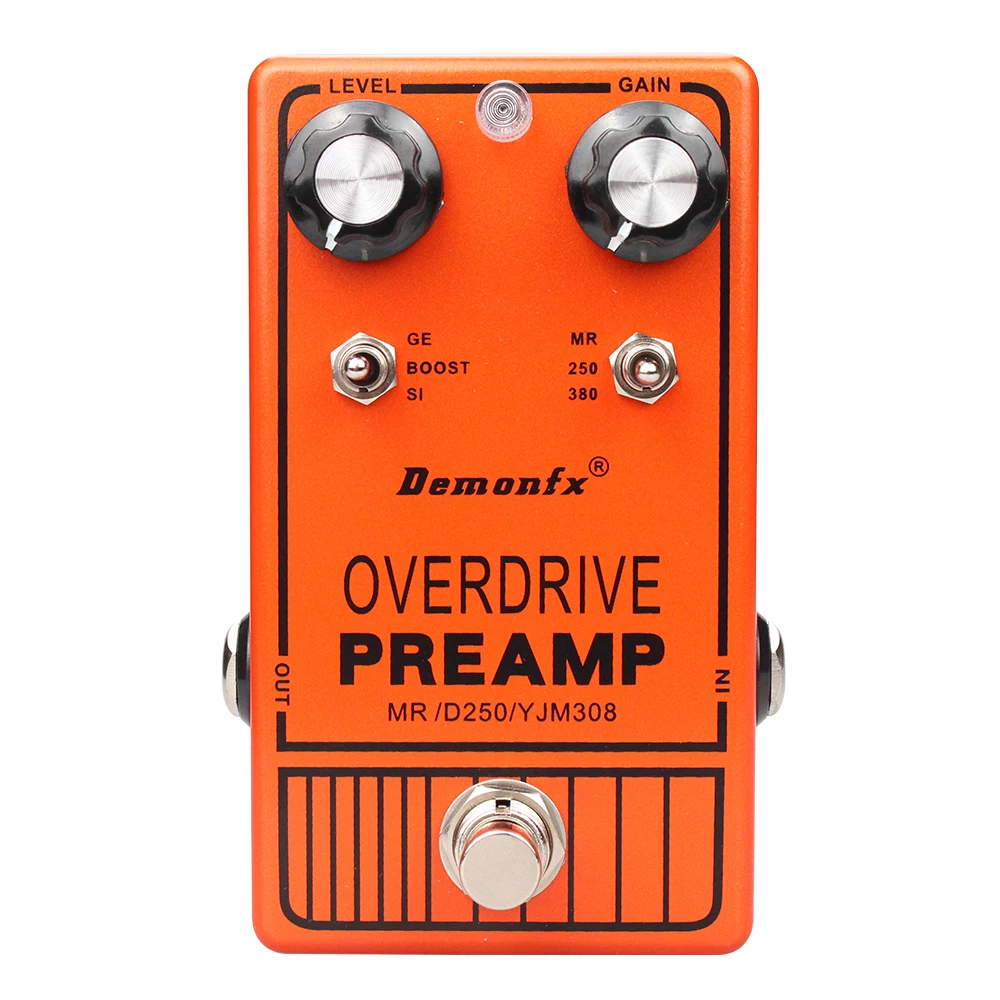 Yngwie Preamp | Overdrive Jhs | Guitar Parts | Guitar Pedal | Demonfx ...