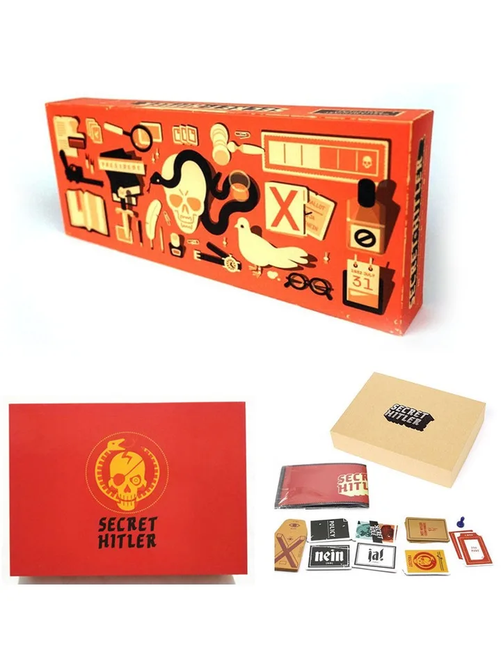 Anomia Board Game Secret Hitle Board Game - Social Deduction Party Game ...