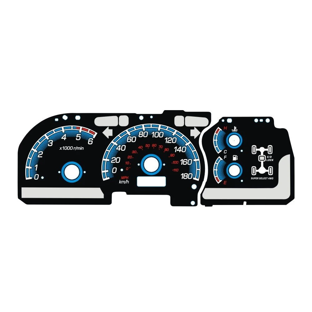 Sd Motor El Glow Gauge Plasma Dial Automatic Transmission For Mitsubish ...