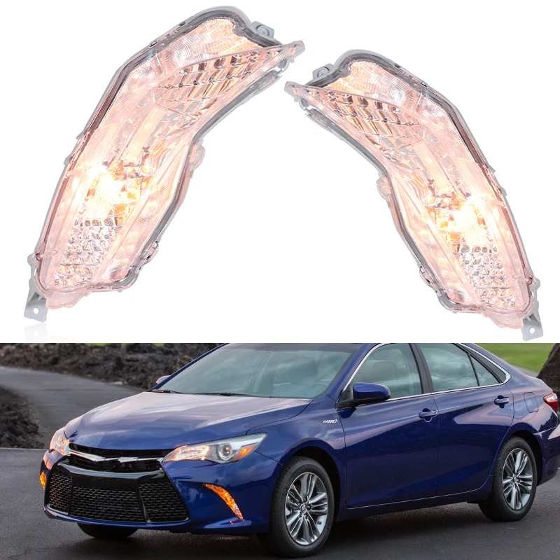 Car-Front-Fog-Lights-for-Toyota-Camry-2015-2016-2017-Halogen-Fog-Lamp ...