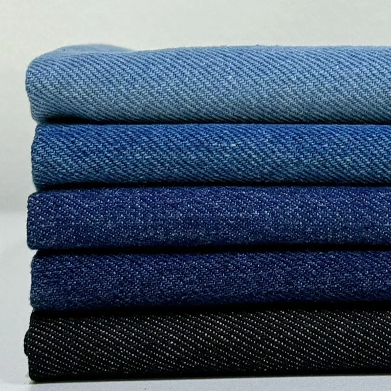 Twill-Cotton-Denim-Fabric-By-The-Meter-for-Jeans-Clothes-Dresses ...