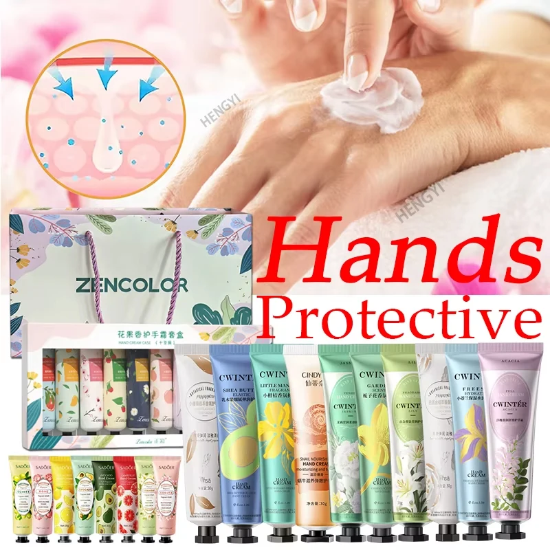 10Pack Hand Cream Protect For Dry Cracked Hands Moisturizing Hand ...