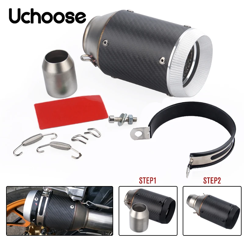 Carbon Fiber Motorcycle Exhaust Pipe | Carbon Fiber Austin Muffler ...