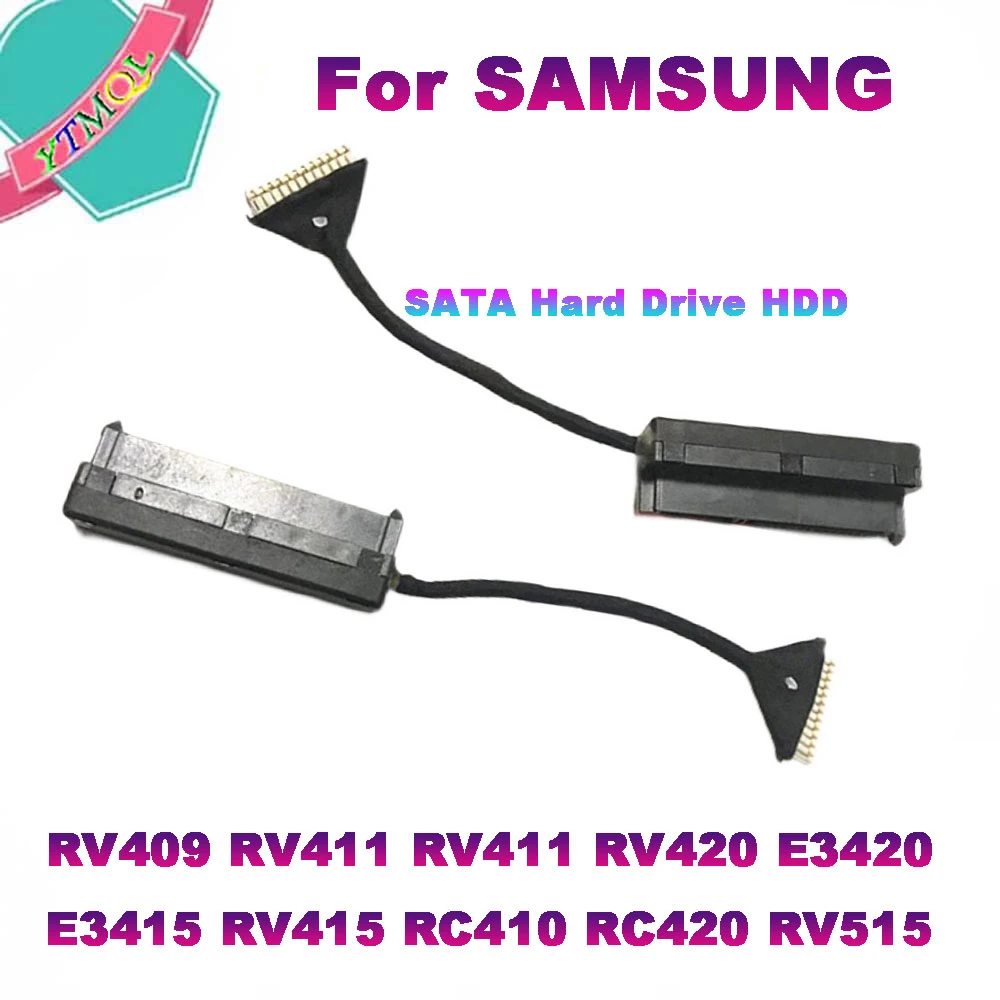 노트북 SATA 하드 드라이브 HDD 커넥터 플렉스 케이블, 삼성 RV409 RV411 RV420 E3420 E3415 ...