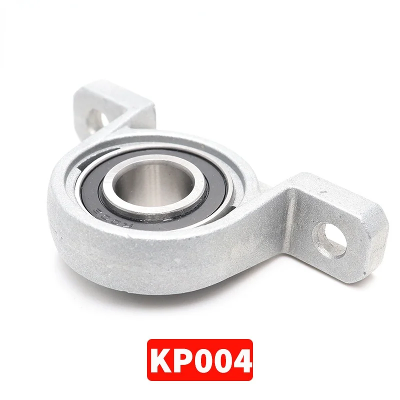 KP004 20mm 수평 수직 베어링 KP04 리드 스크류 지지대 장착 볼 필로우, 아연 합금 필로우 블록 경제형 ...